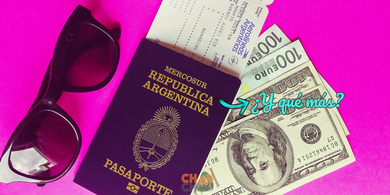 DOCUMENTACIÓN PARA VIAJAR AL EXTERIOR - Chau Chau de viaje